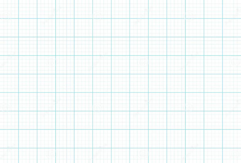 Blue Architect Grid Paper. Graph Empty Blueprint Sheet Stock Vector ...