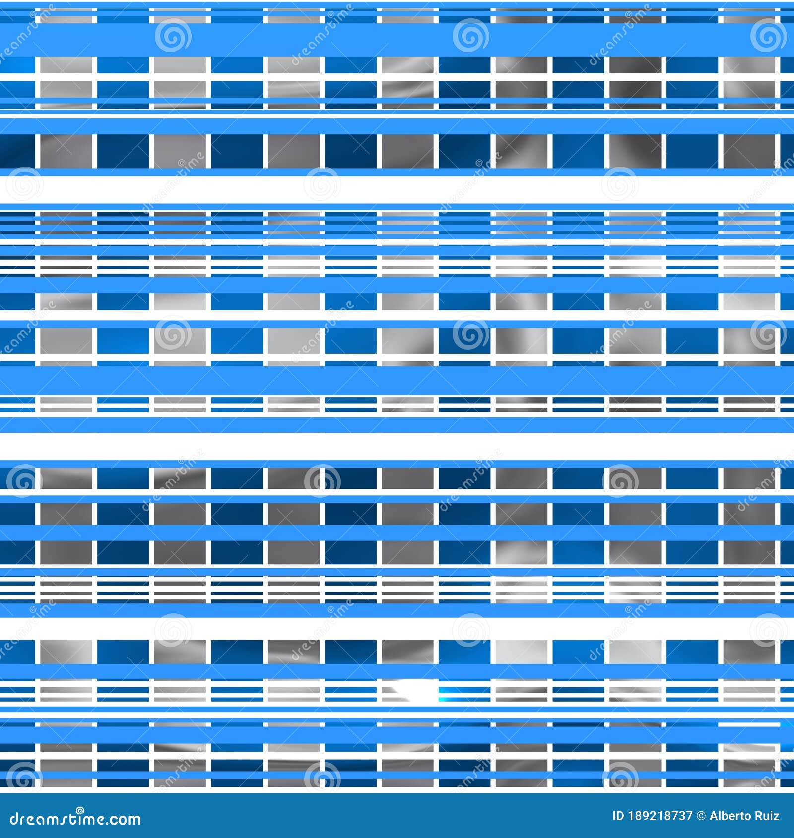 Blue Architectural Structure Like Blue Pttern Stock Illustration ...