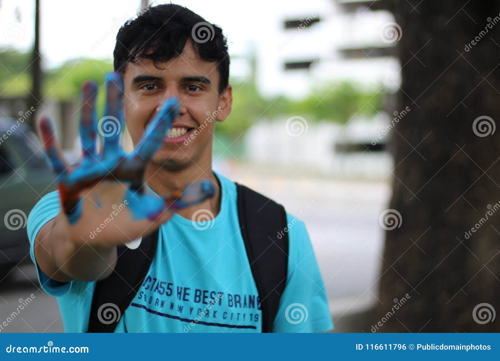 Blue, Arm, Recreation, Fun Picture. Image: 116611796