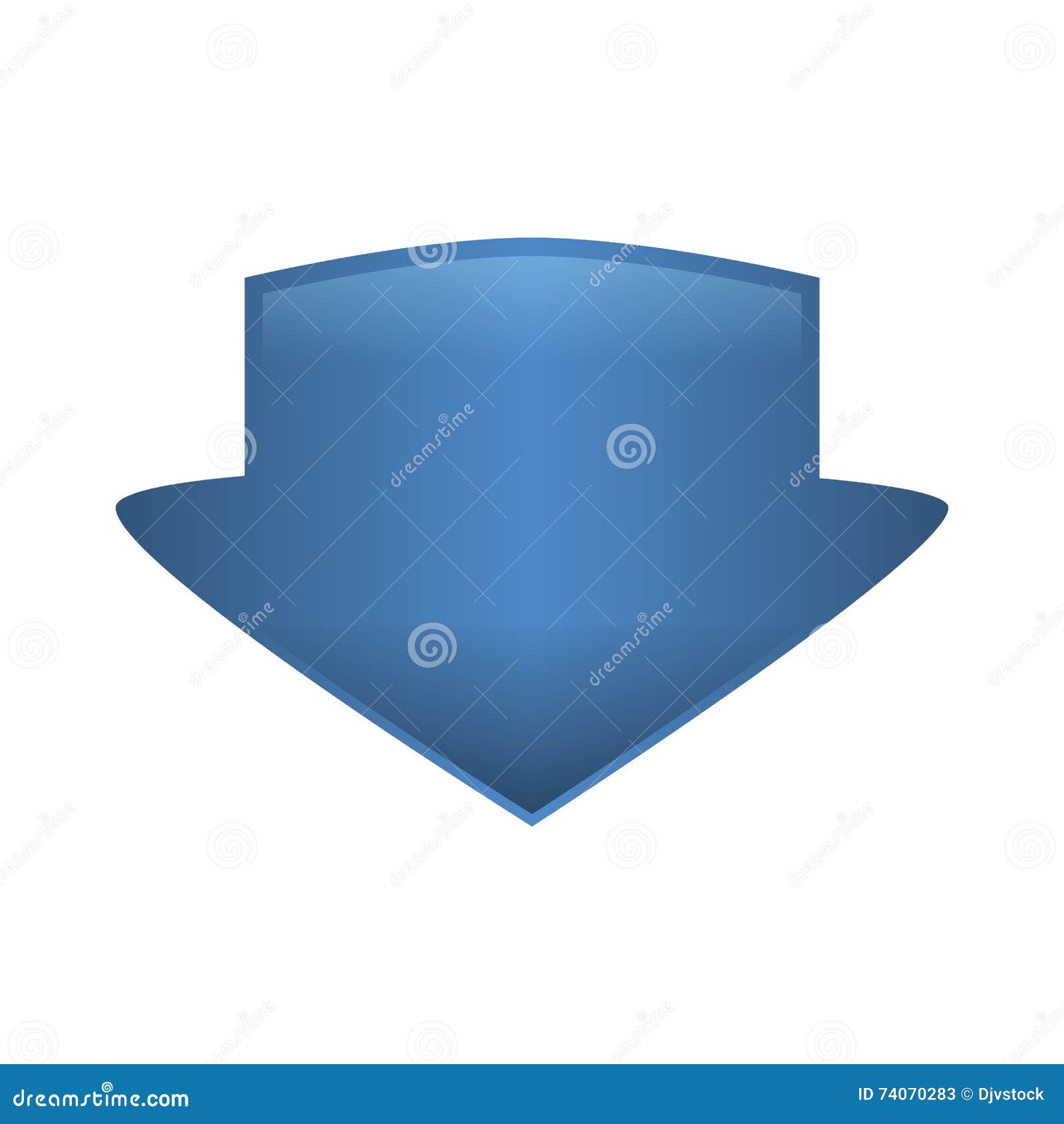 Blue Arrow Icon. Direction Concept. Vector Graphic Stock Illustration ...