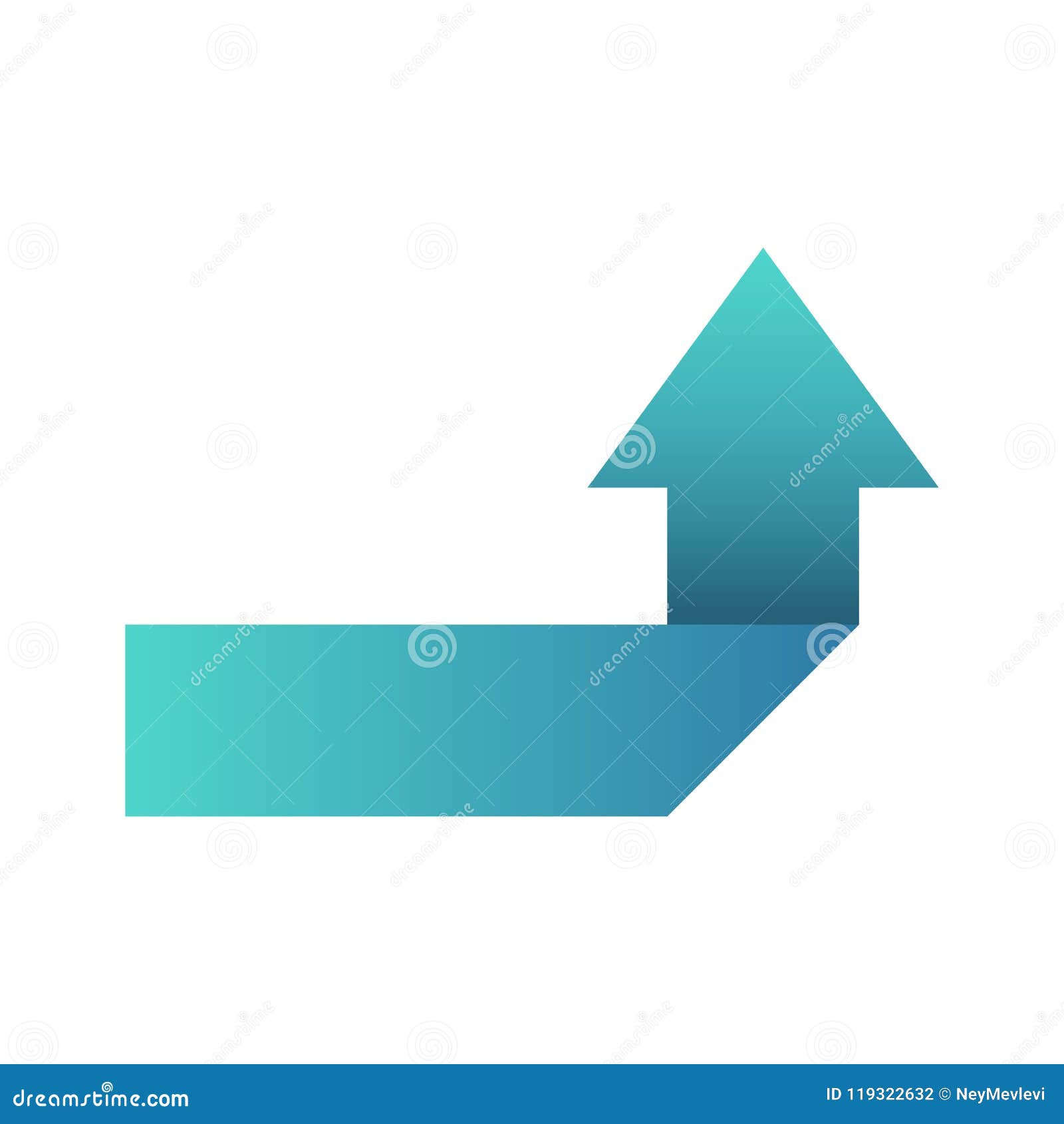 Blue Arrow Left And Right