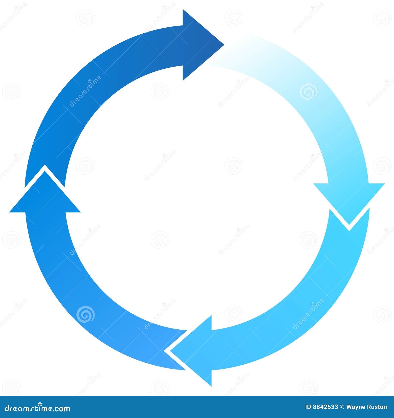 Circular Arrow Sketch Icon. Vector Illustration | CartoonDealer.com ...