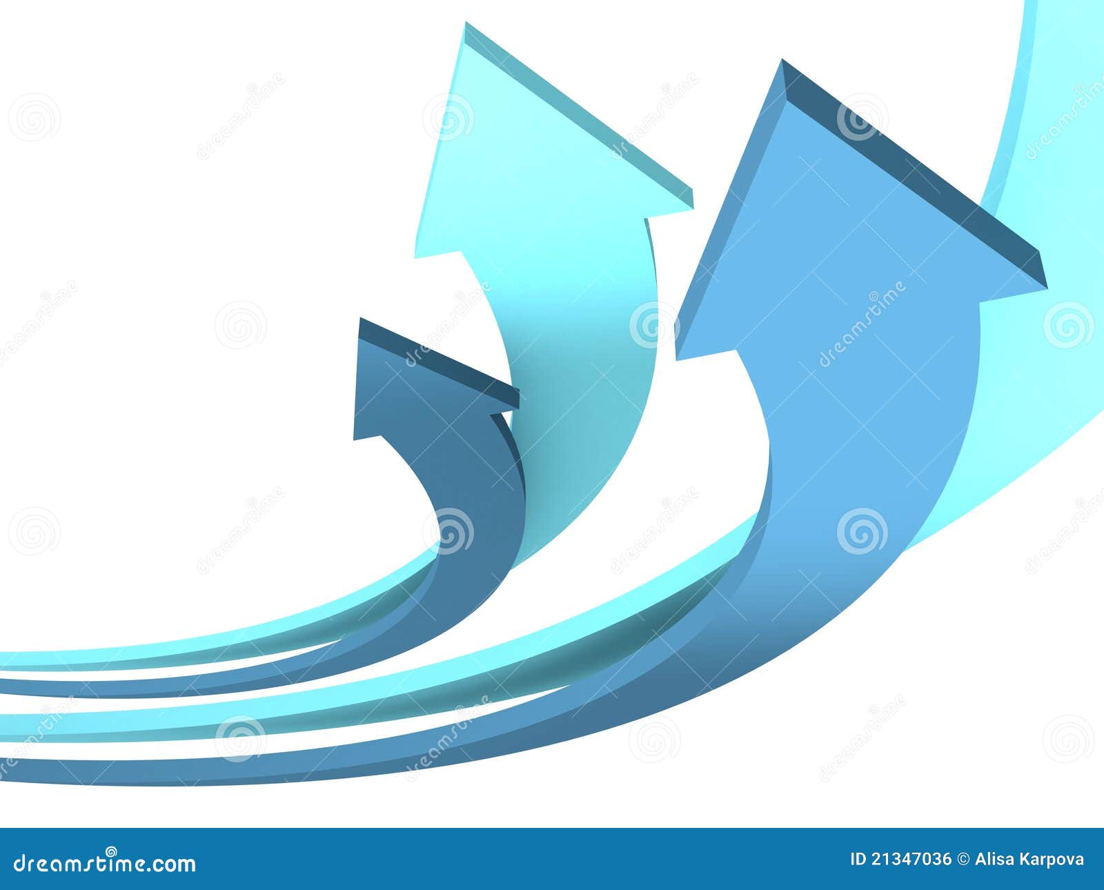 Blue Arrows Action Background Stock Illustration - Illustration of ...