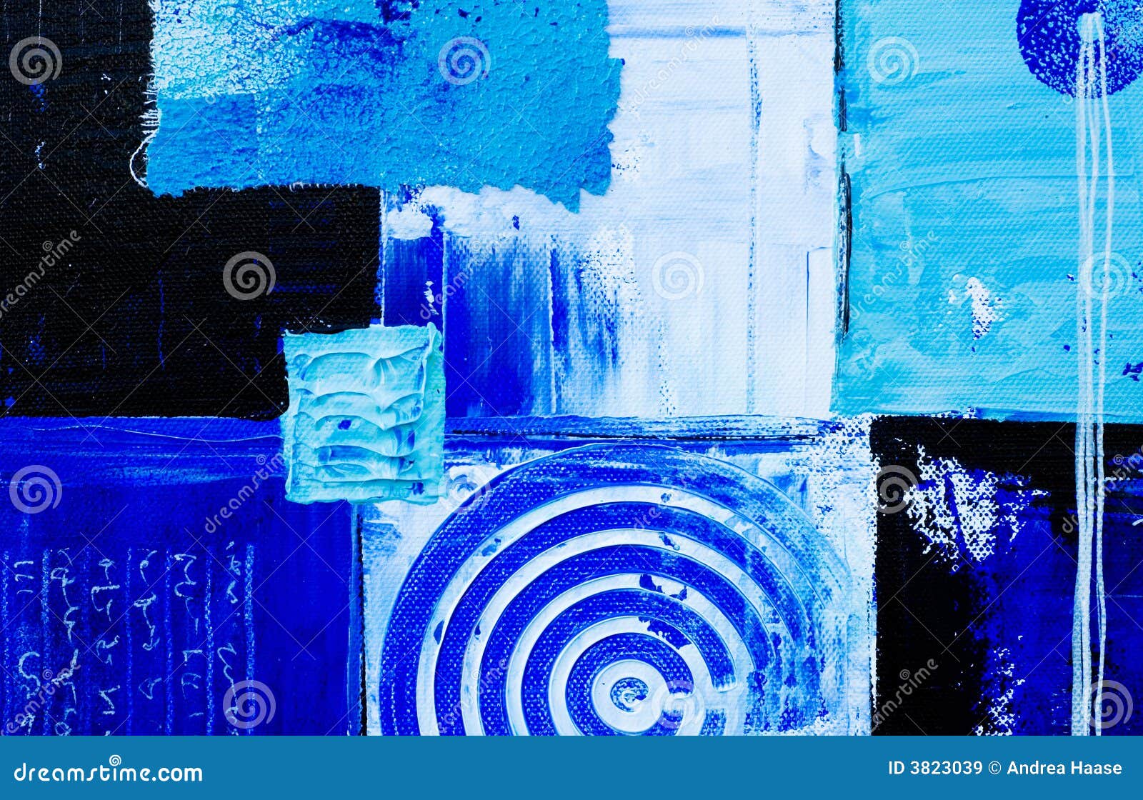 Blue art background stock illustration. Illustration of unique - 3823039