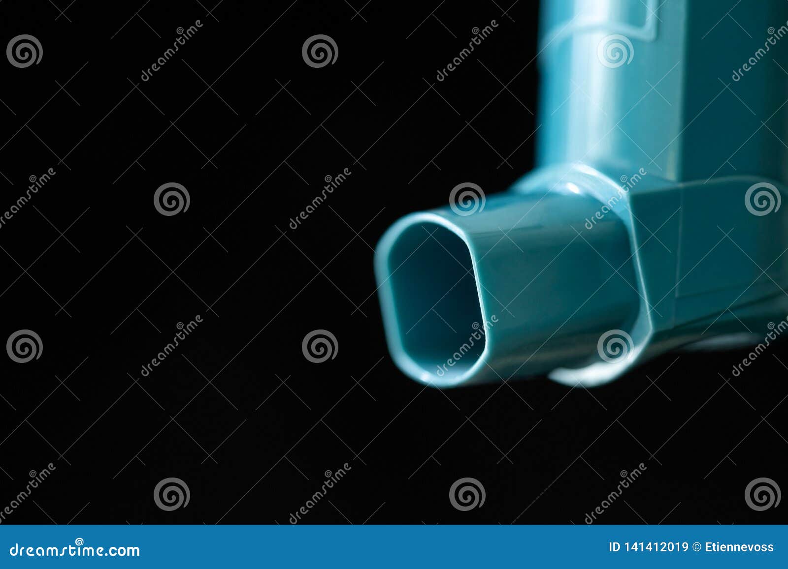 Blue Asthma Inhaler Case Stock Photography | CartoonDealer.com #14759948