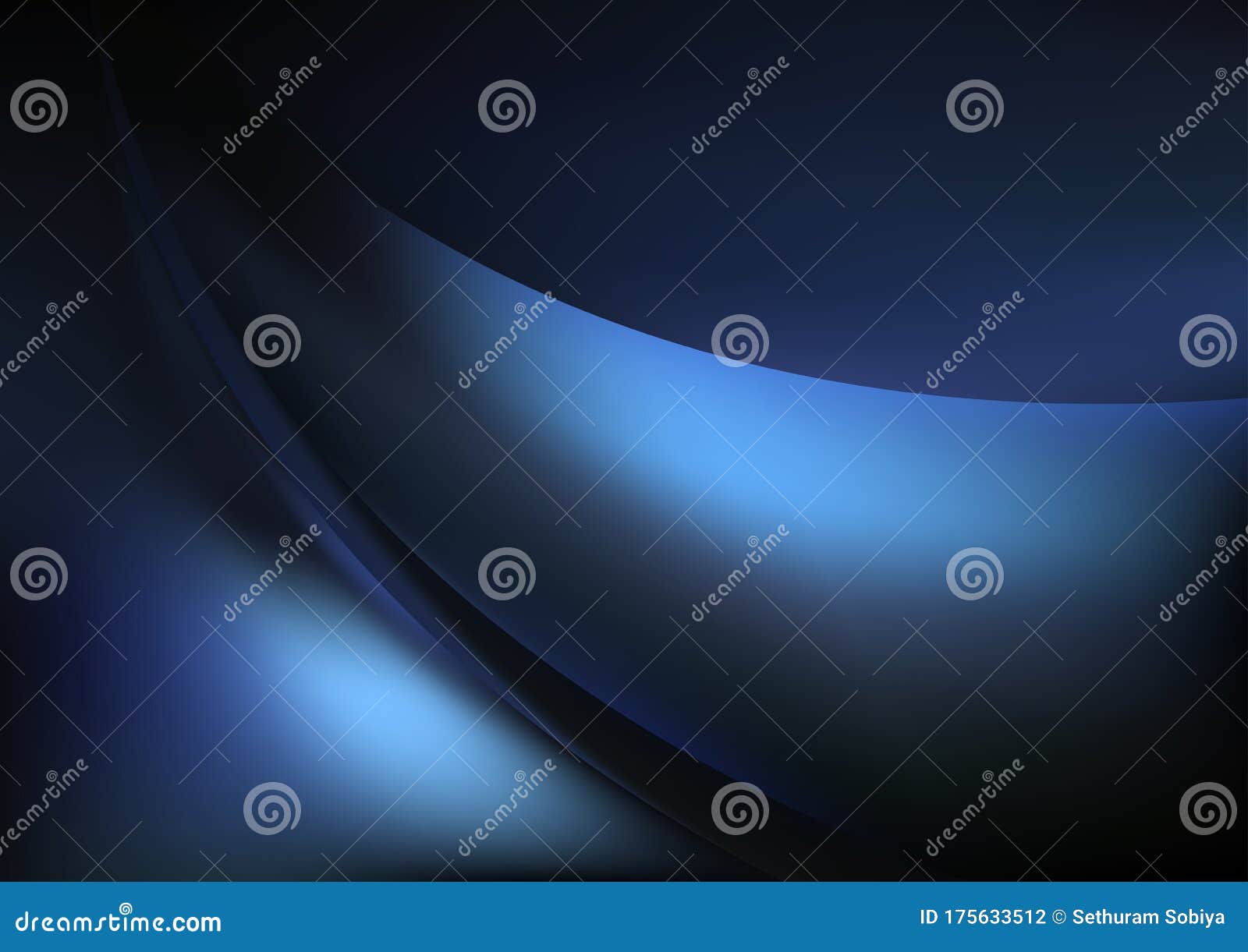 Blue Atmosphere Creative Background Vector Illustration Design Stock ...