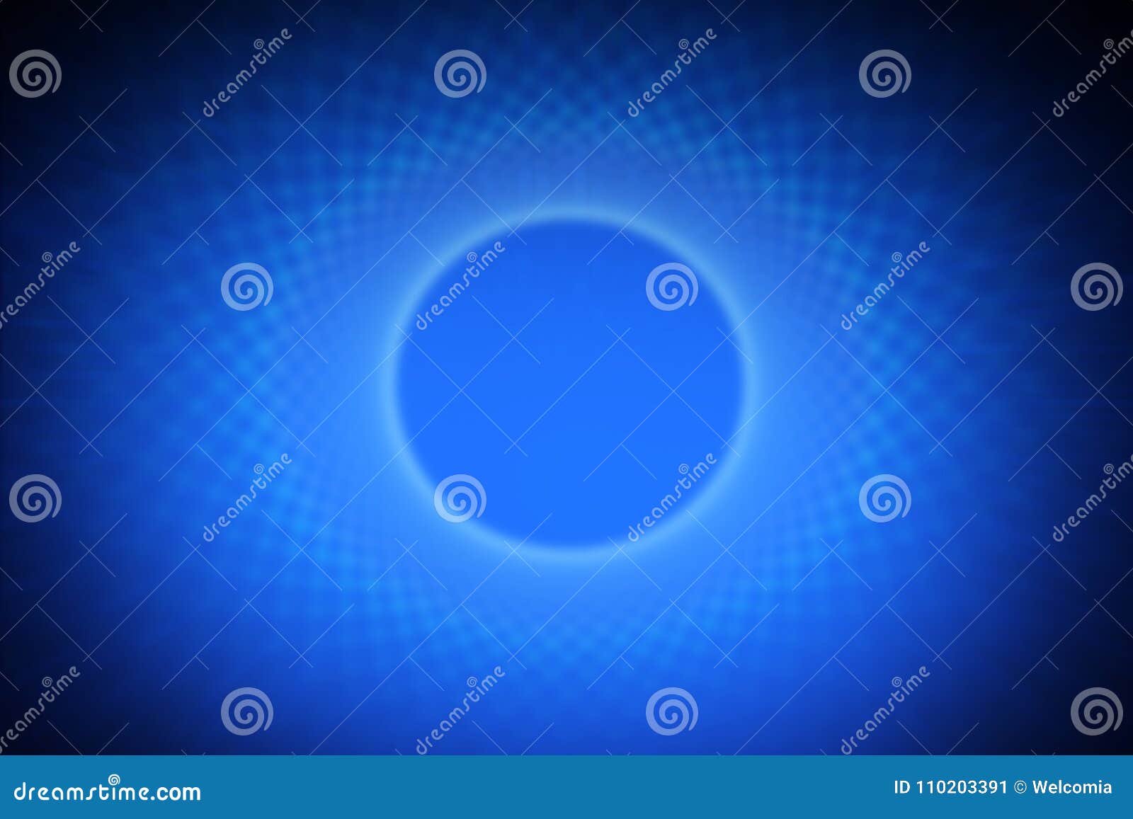 Blue Aura Concept Background Stock Illustration - Illustration of ...