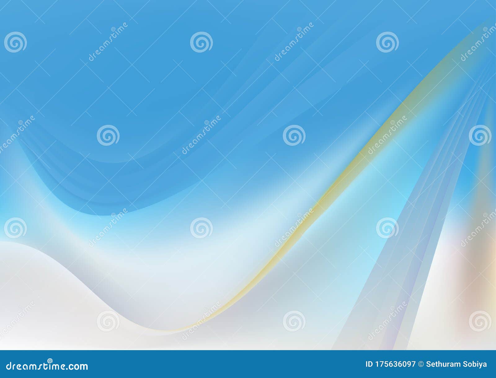 Blue Azure Concept Background Vector Illustration Design Stock Vector ...