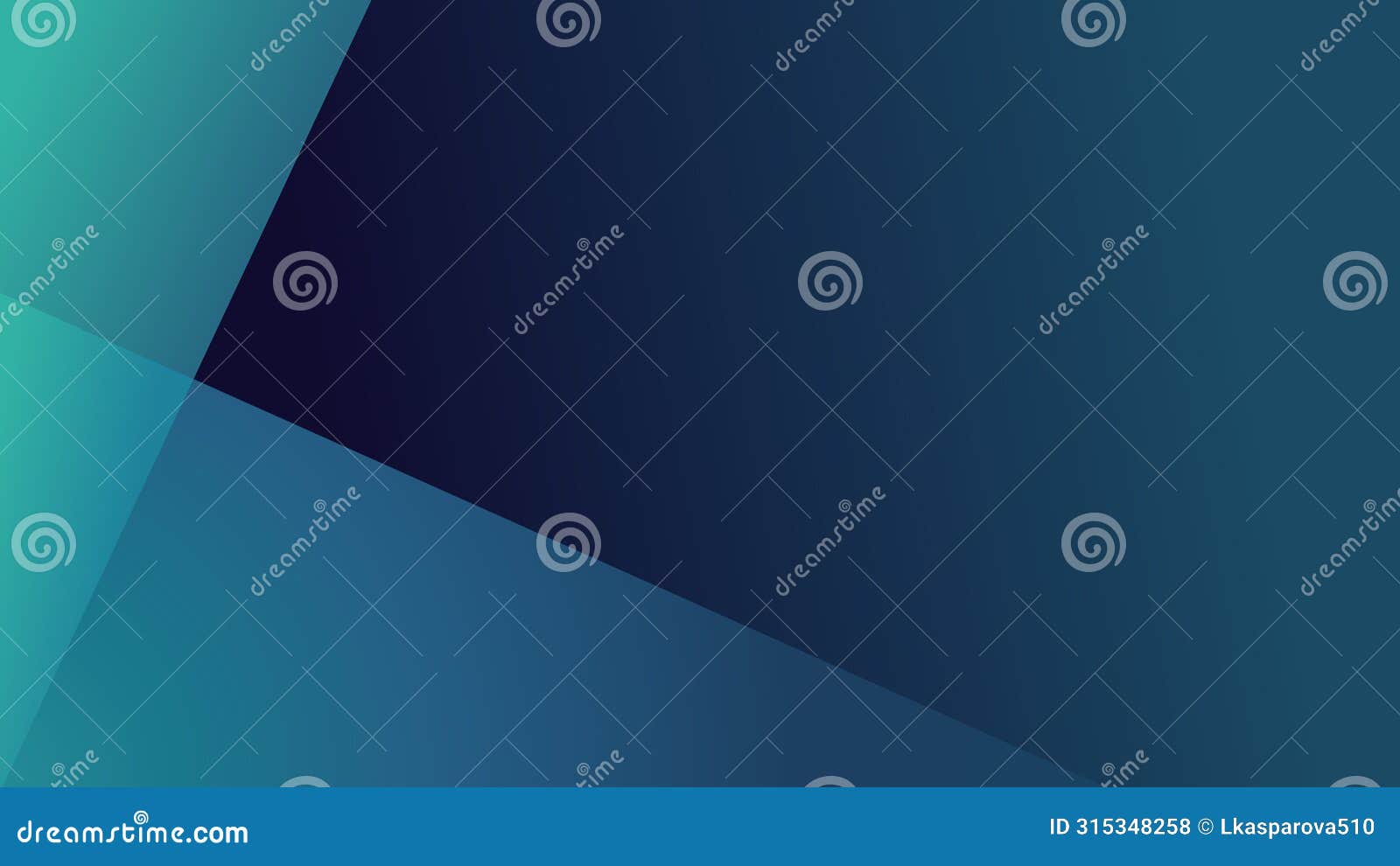 Blue Azure and Green Abstract Dark Background Stock Vector ...