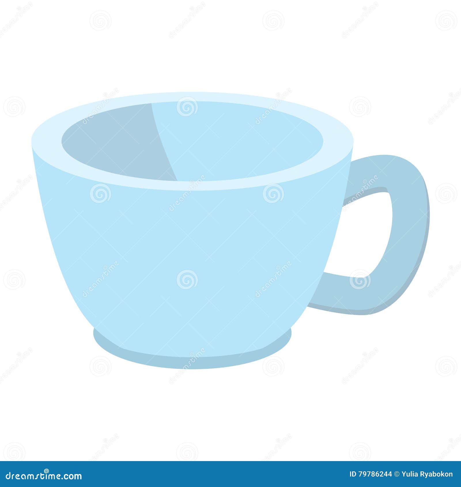 Baby Blue Cartoon Cup Icon Stock Illustrations – 111 Baby Blue Cartoon ...