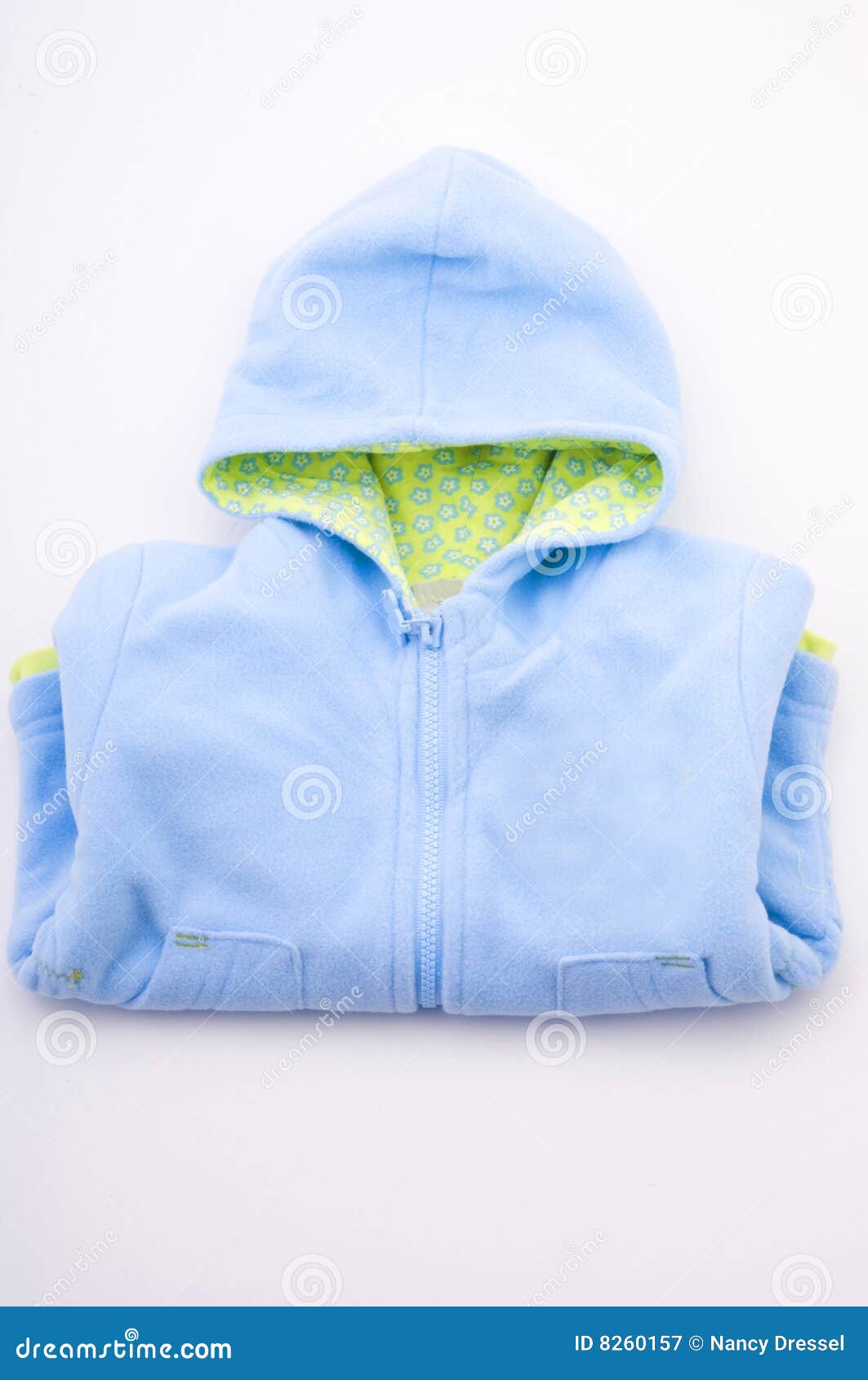 Blue baby jacket stock image. Image of colorful, baby - 8260157