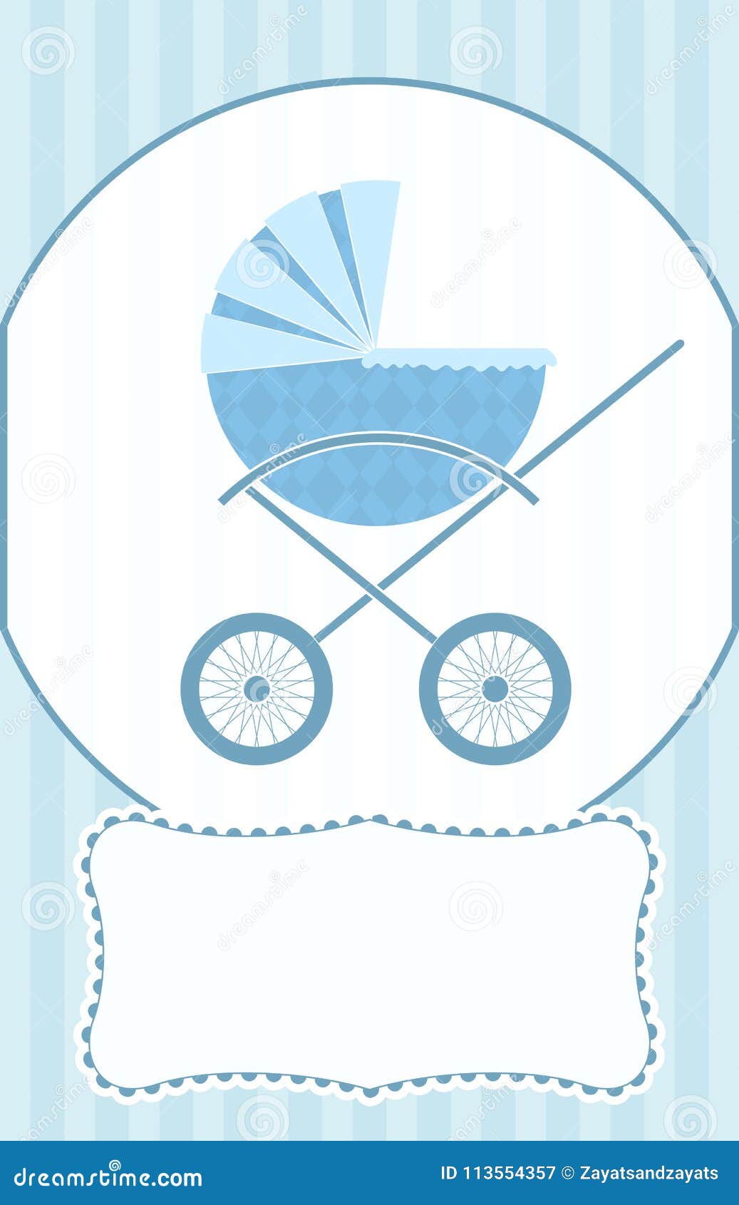 Baby pram stock vector. Illustration of birthday, childbirth - 113554357