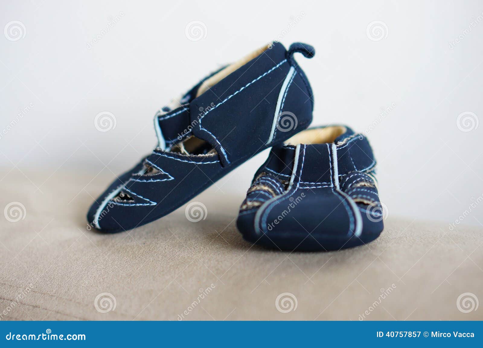 Blue baby shoes stock image. Image of shoes, footwear - 40757857