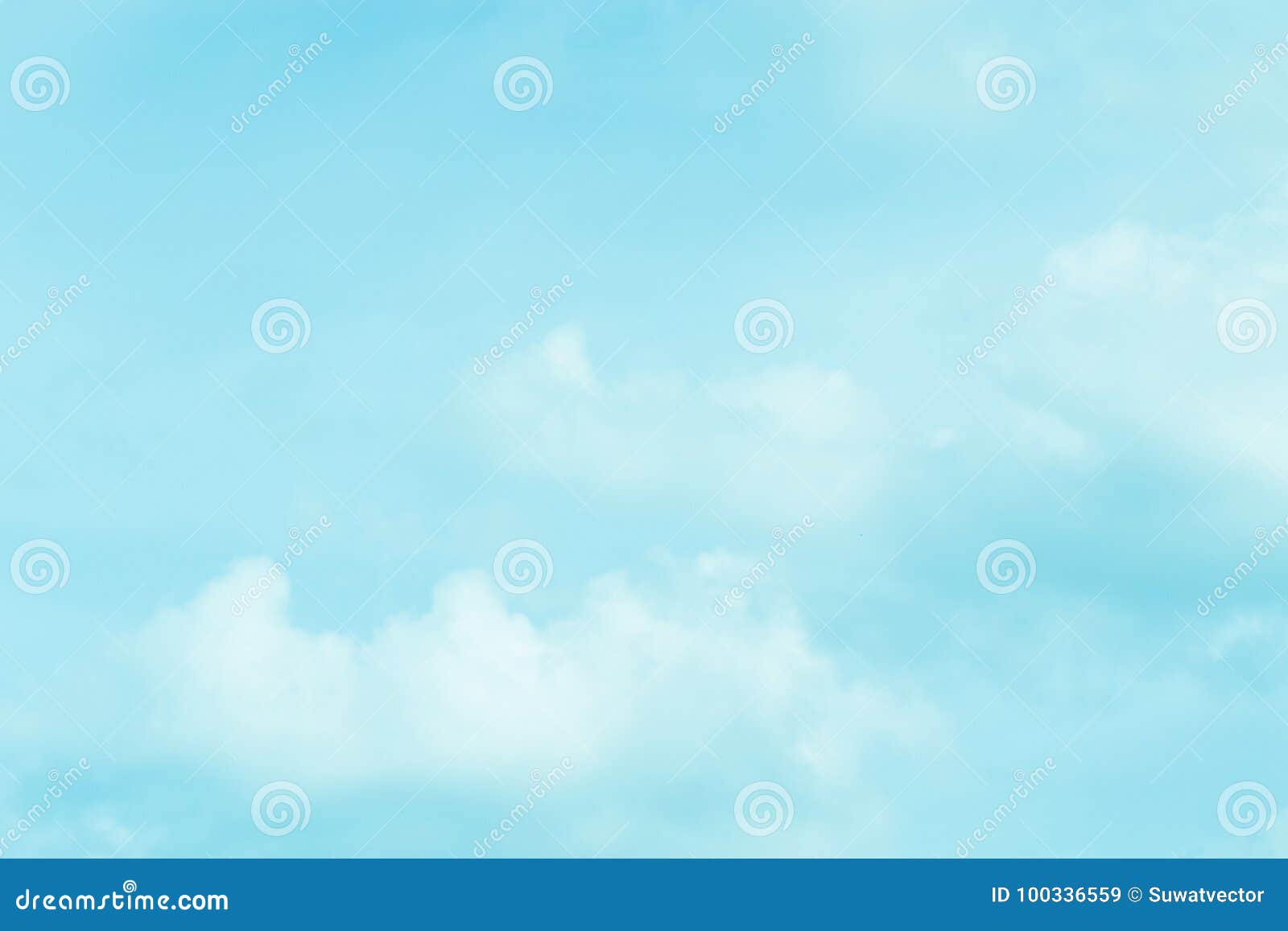 The Blue Backdrop Has Some Clouds. Stock Image - Image of daylight ...