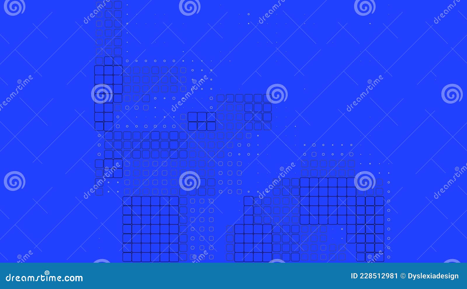 Blue Background. Abstract Architectural Style Design Stock Vector ...