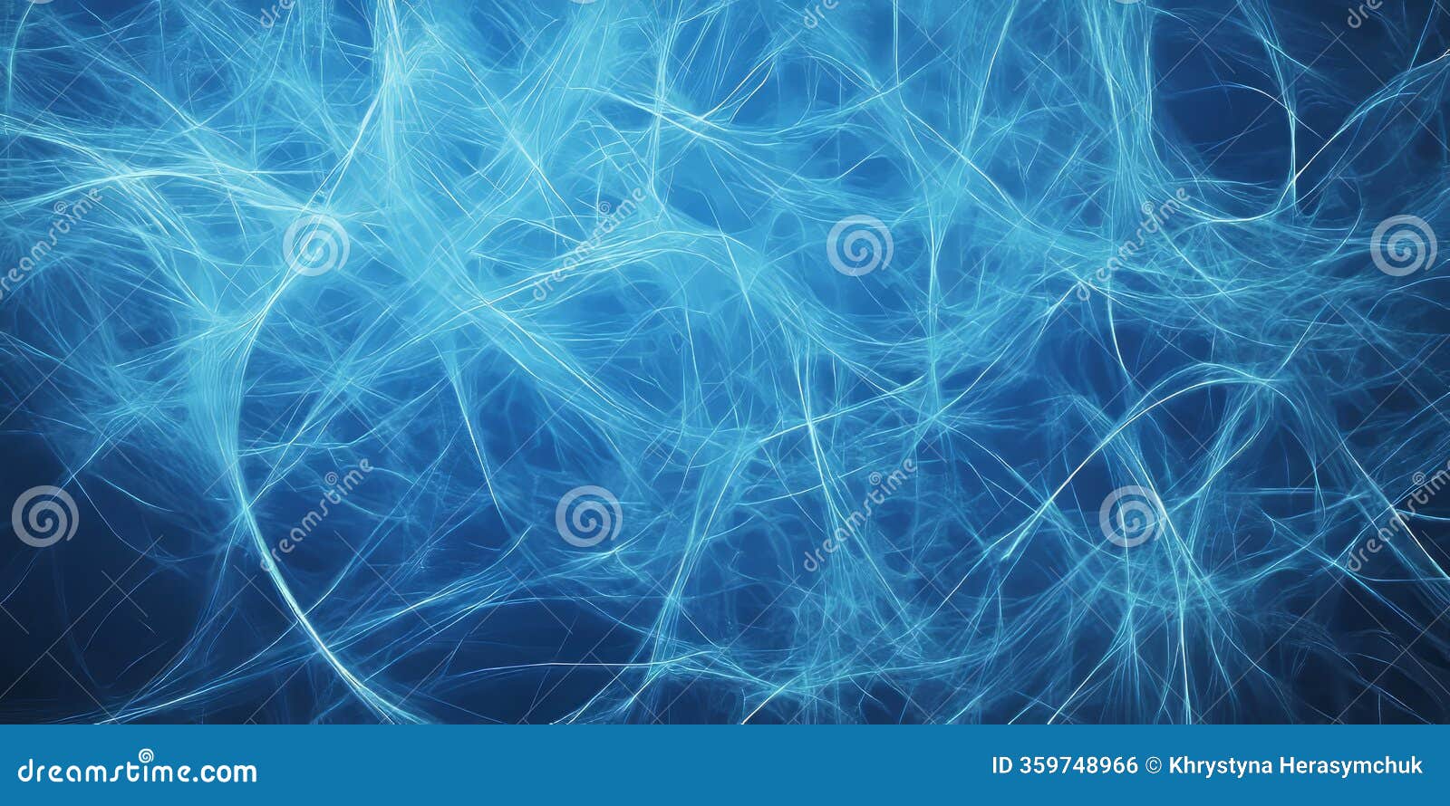 A Blue Background with Abstract Lines that Mimic the Appearance of ...