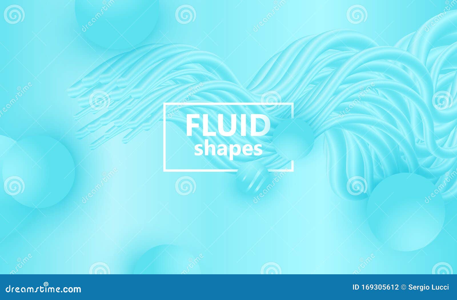 Blue Background. Abstract Liquid Pattern Stock Vector - Illustration of ...