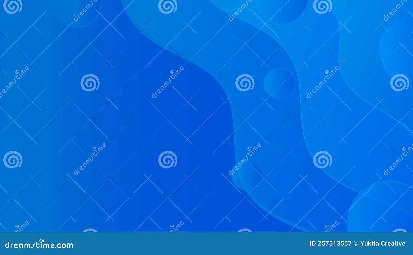 Blue Background with Metallic Shapes Stock Illustration - Illustration ...