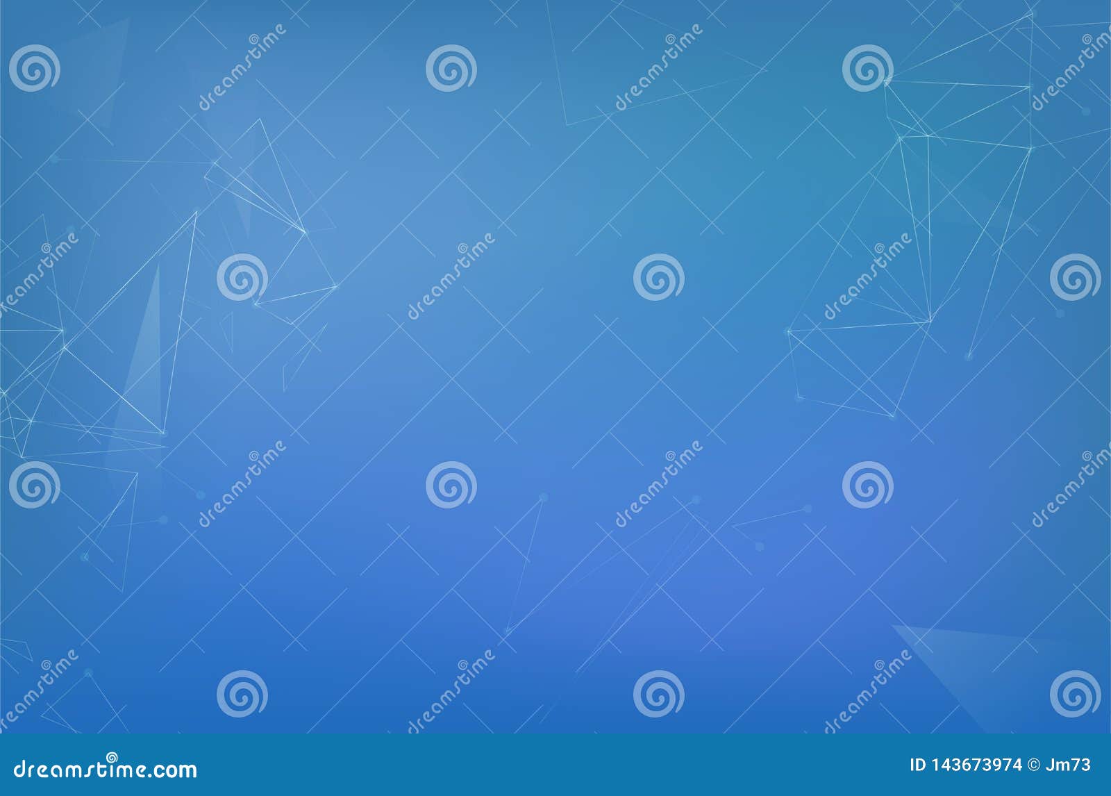 Blue Background with Abstract Triangle Shapes Stock Vector ...