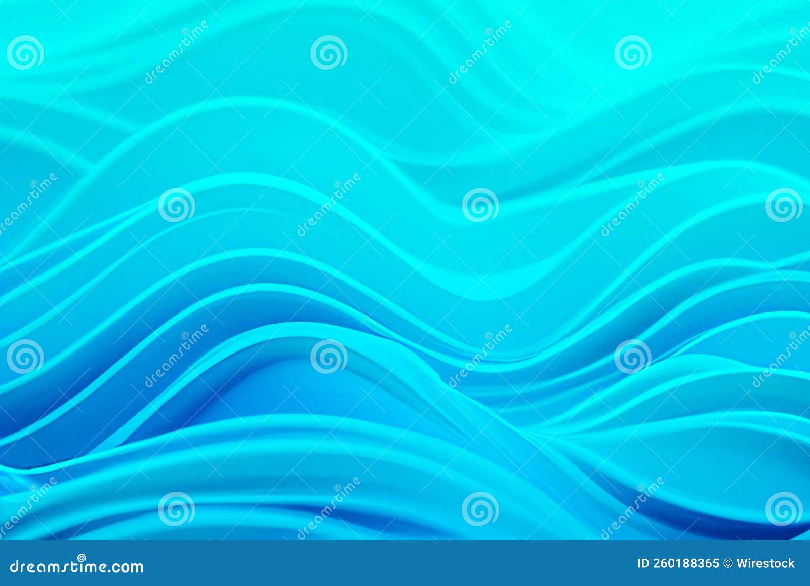 Blue Background with Abstract Wavy Pattern Stock Illustration ...