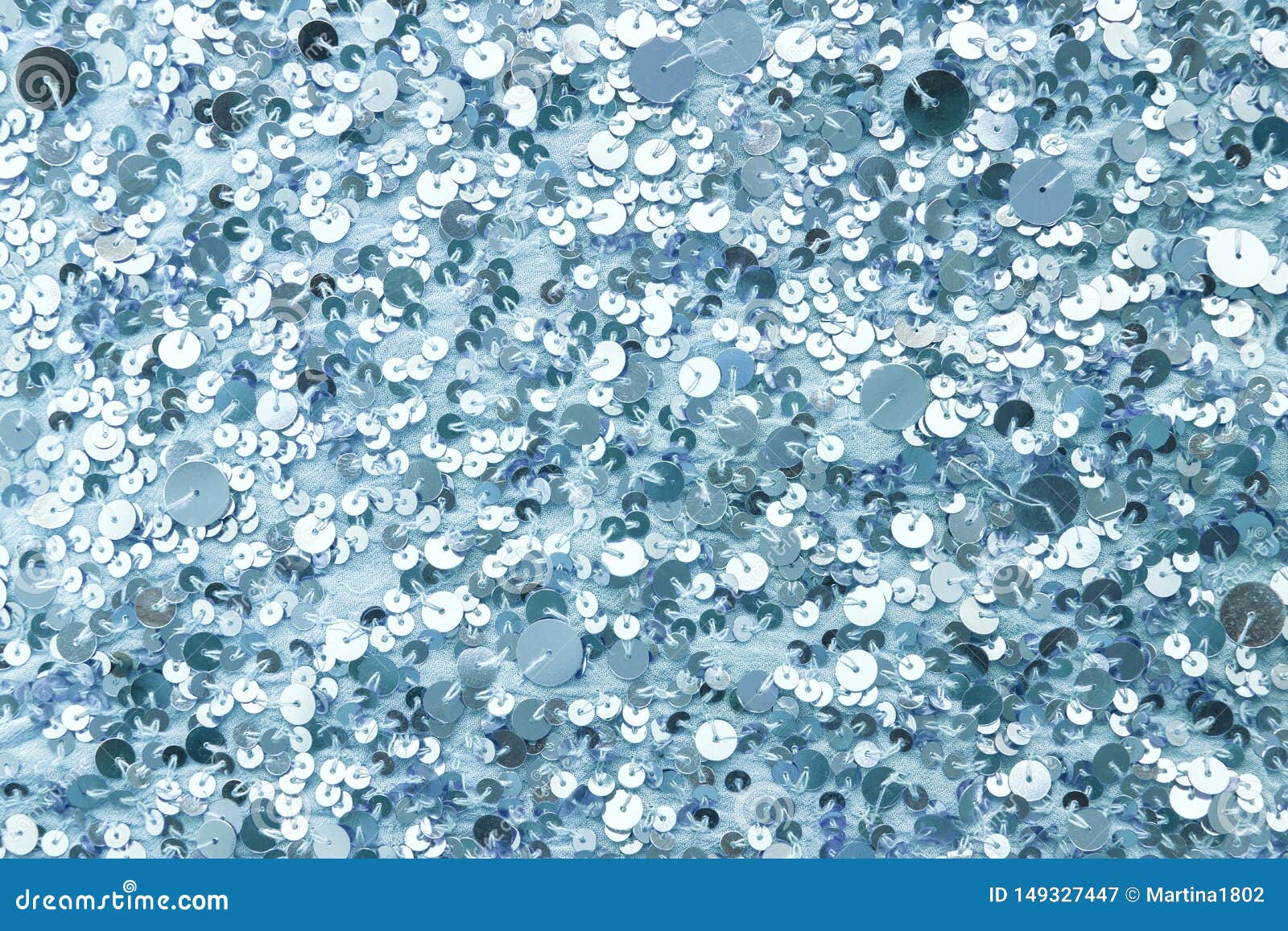 Texture of blue sequins stock image. Image of macro - 149327447