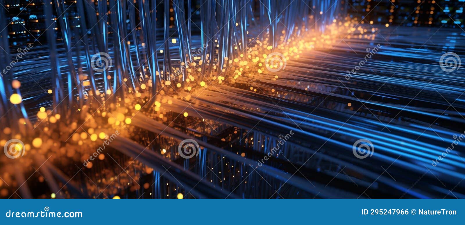 Background with Lots Spots Blue Lights Blue Background Stock ...