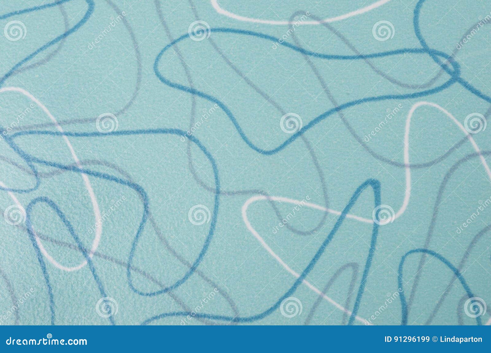 Blue Background Boomerang Pattern Surface Stock Illustration ...