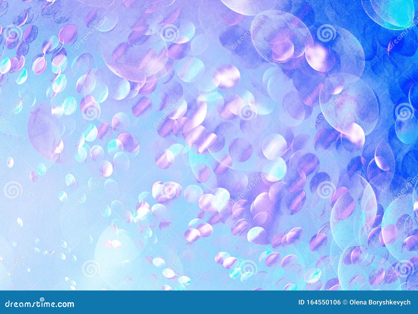 Blue Background with Bubbles Stock Photo - Image of magic, decoration ...