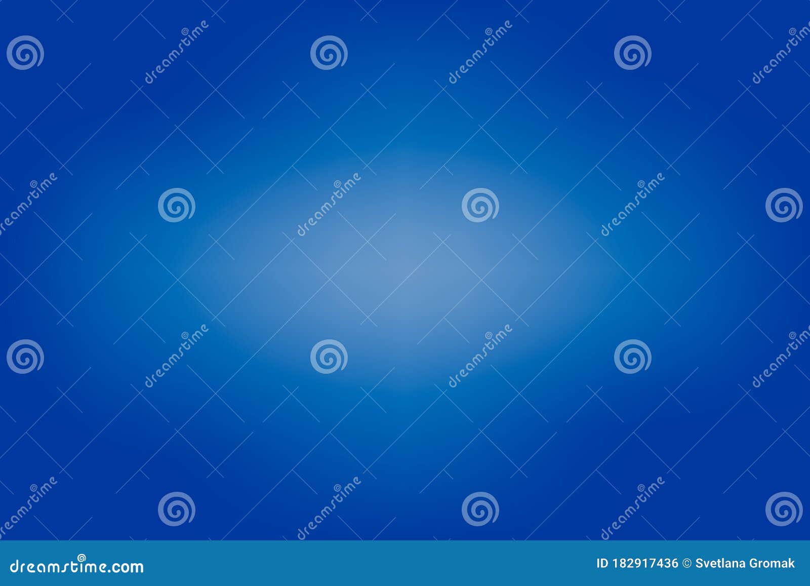 .Blue Background with a Central Gradient.Light Stretch.Vector ...