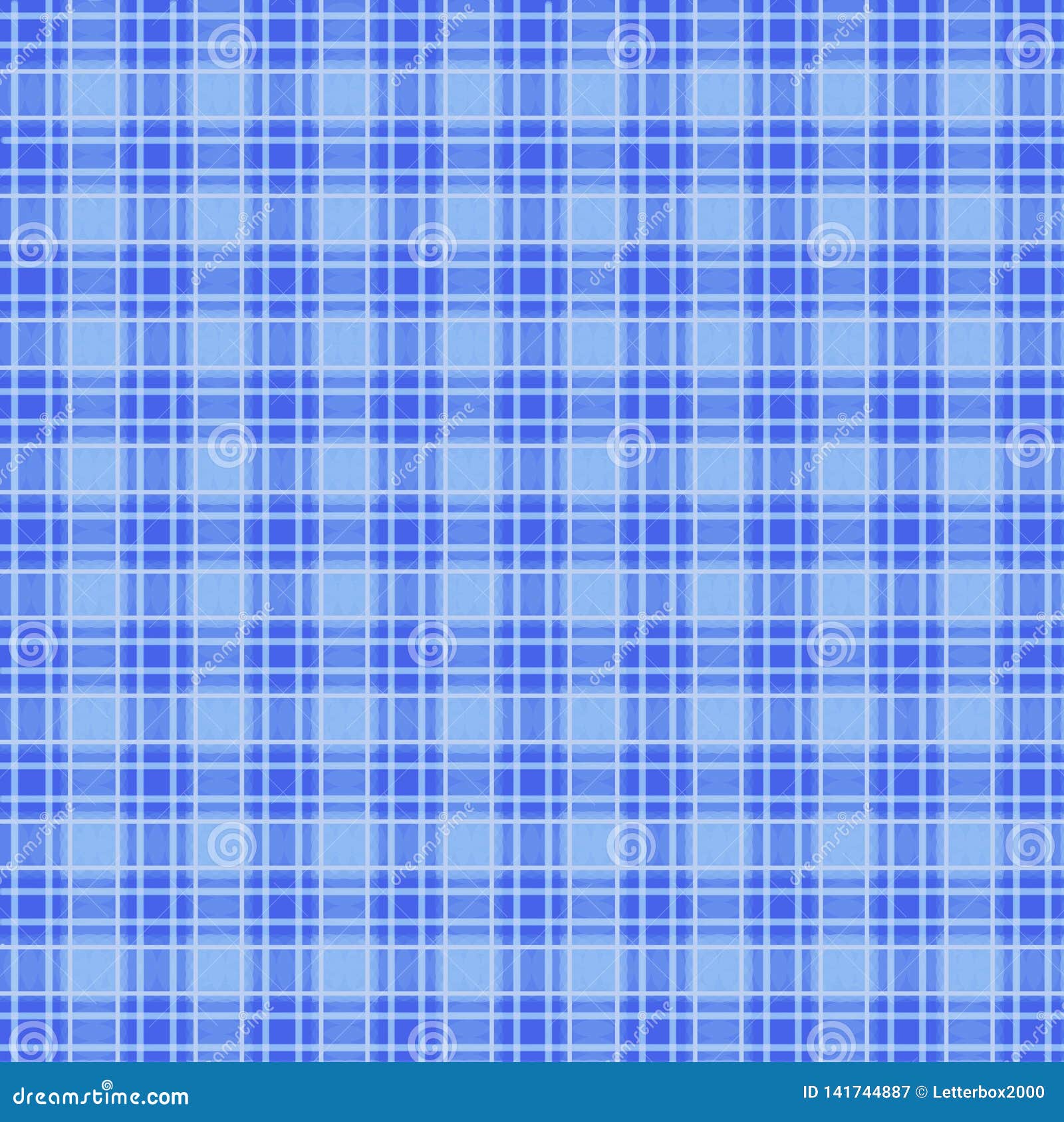 Checkered Pattern on Blue Background. Stock Illustration - Illustration ...