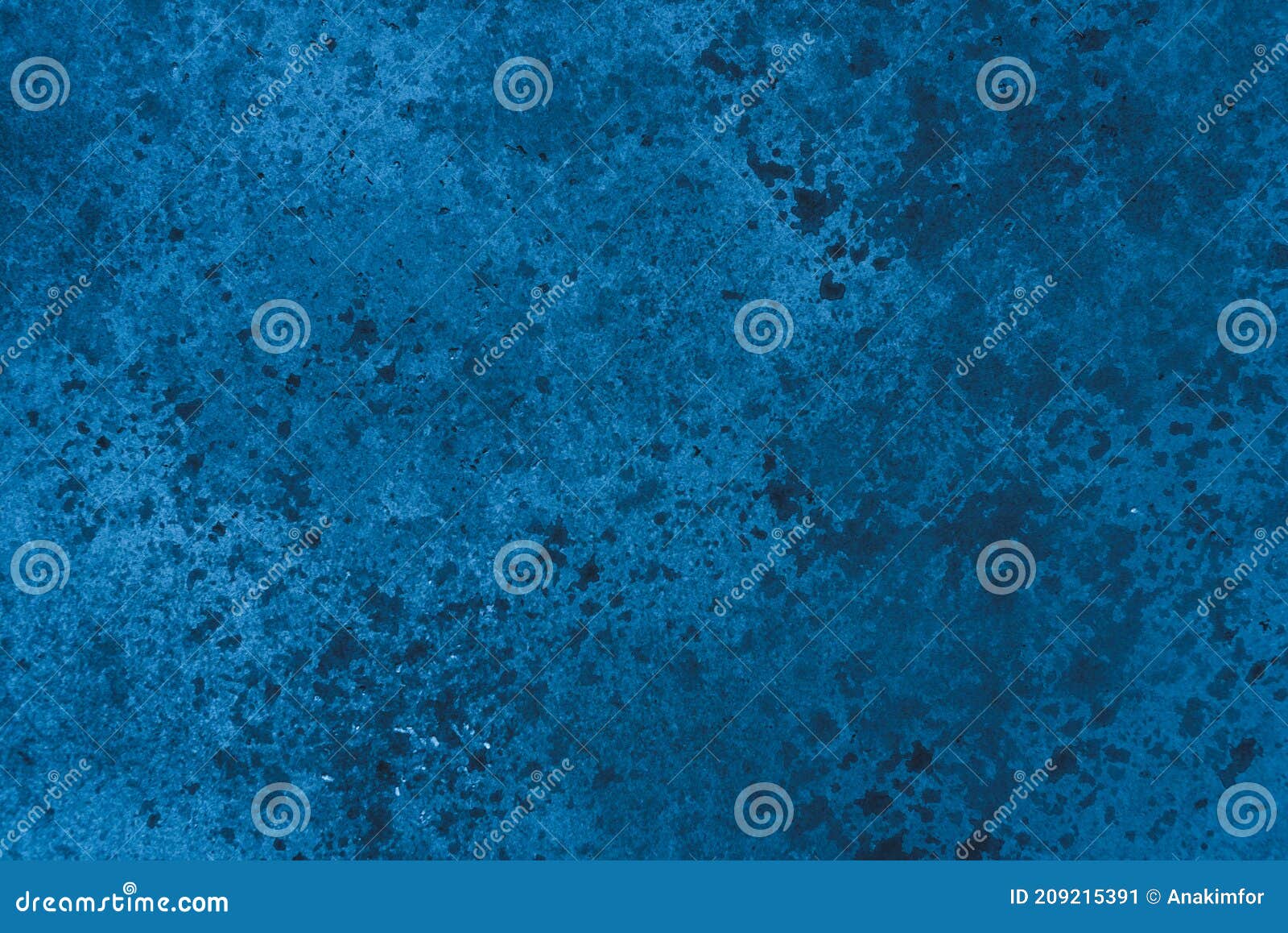 Blue Background with Concrete Texture. Stock Image - Image of structure ...