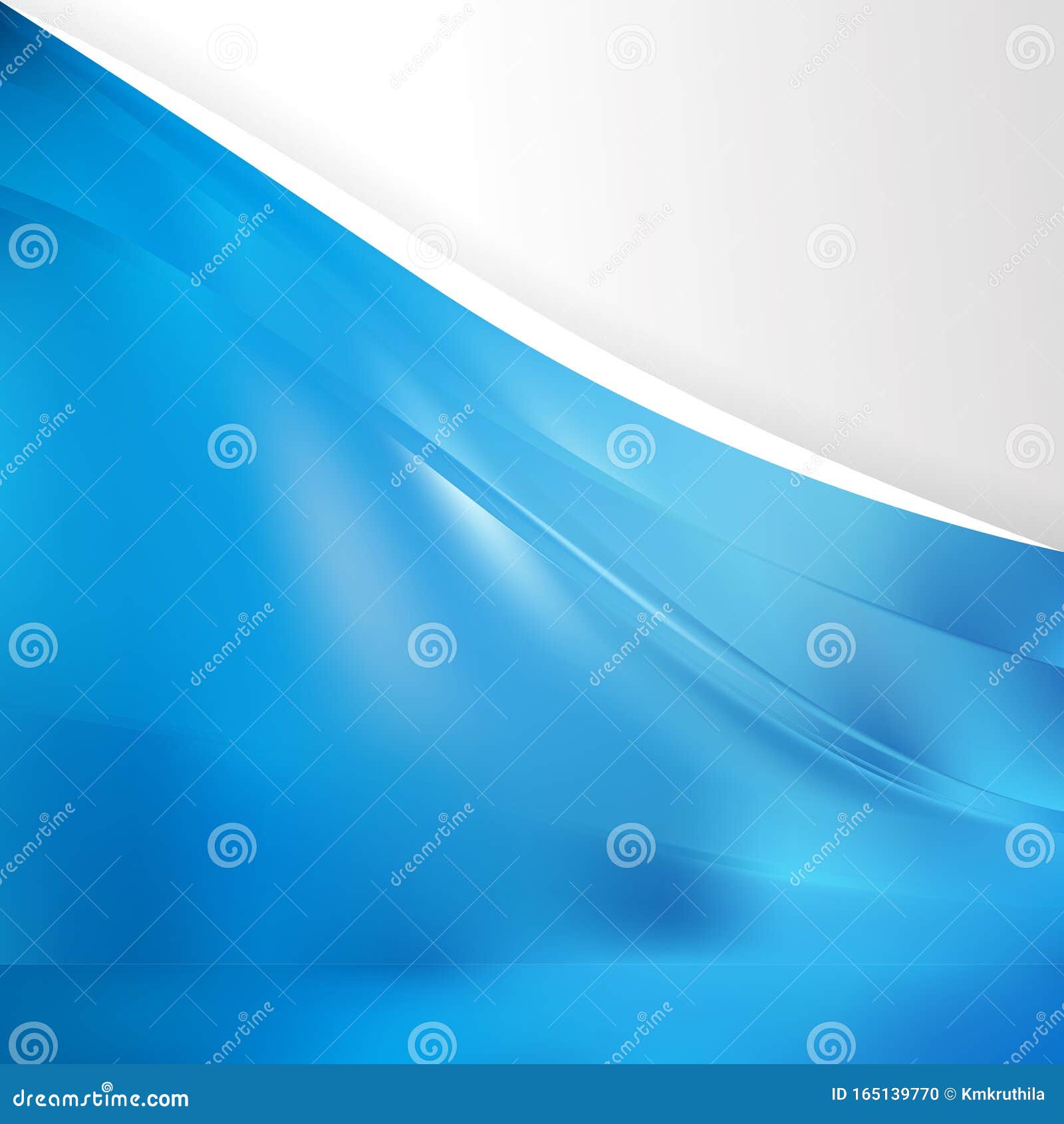 Blue Background Design Template Stock Vector - Illustration of abstract ...