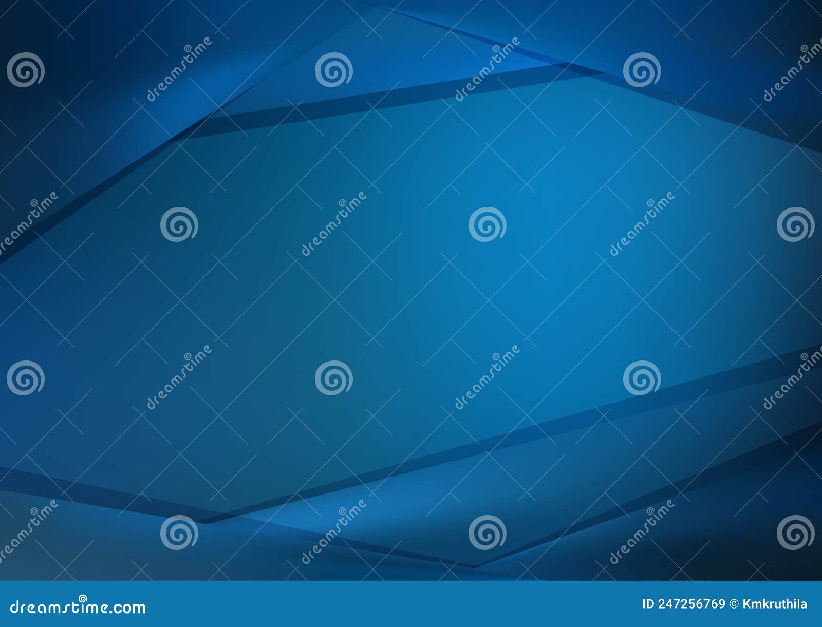 Blue Background Design Template Illustration Stock Illustration ...