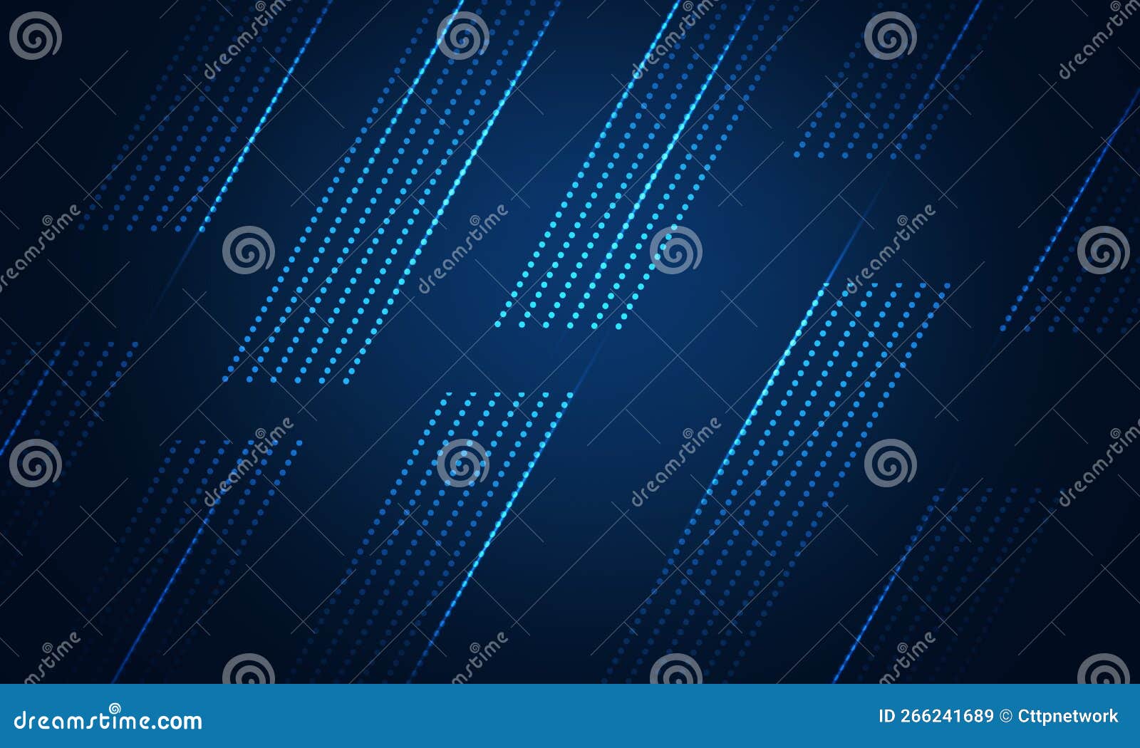 Blue Background with Doted Line in Slight Slope Form. a Decent ...