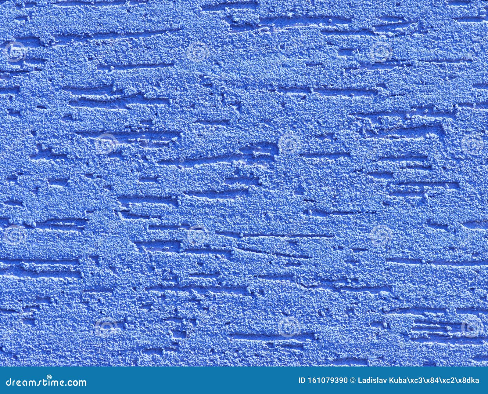 Blue Background Facade Plaster . Monolithic Plaster Decorative Backdrop ...