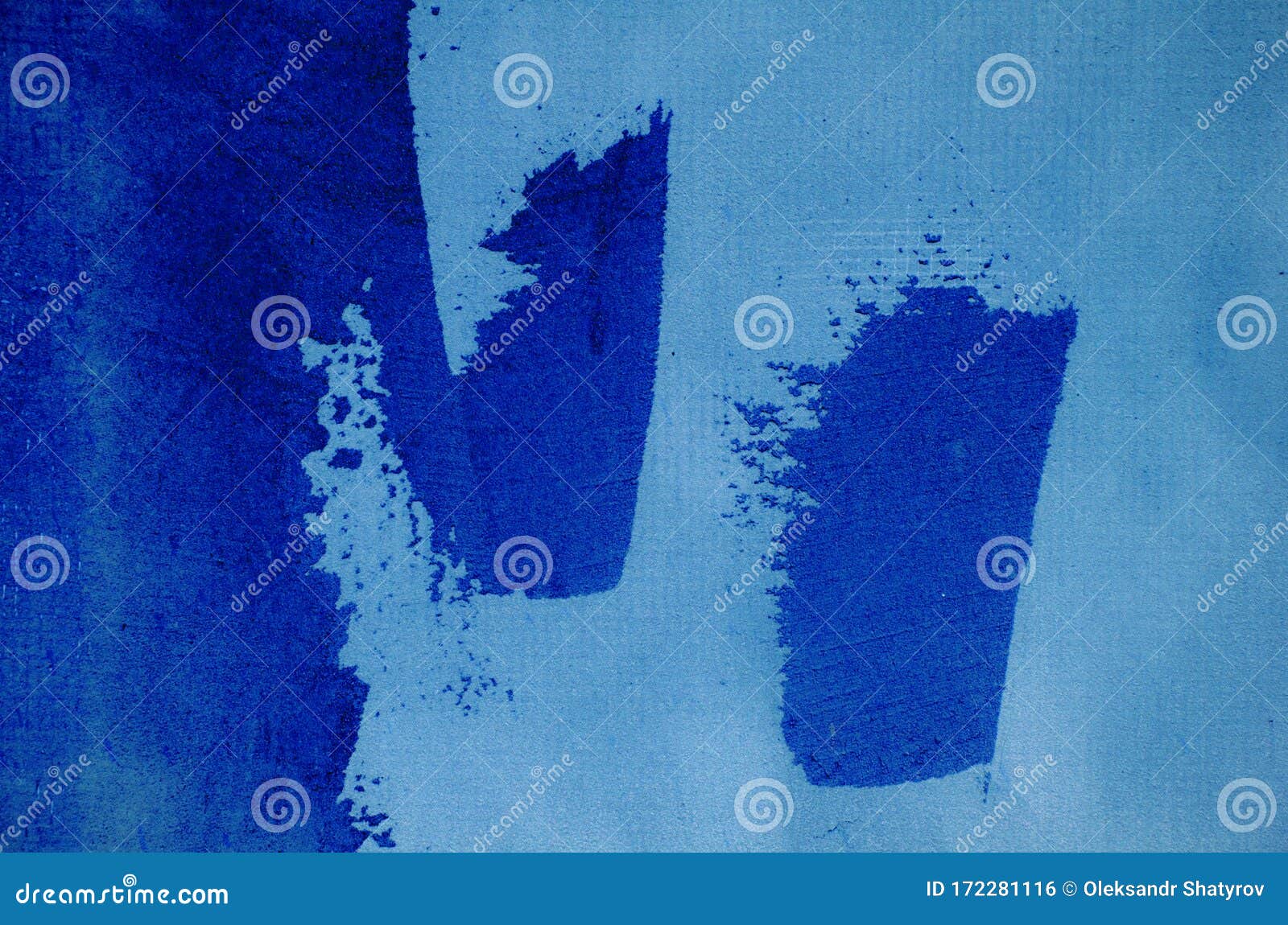 Blue-blue Background with a Finely Grained Texture. Stock Illustration ...