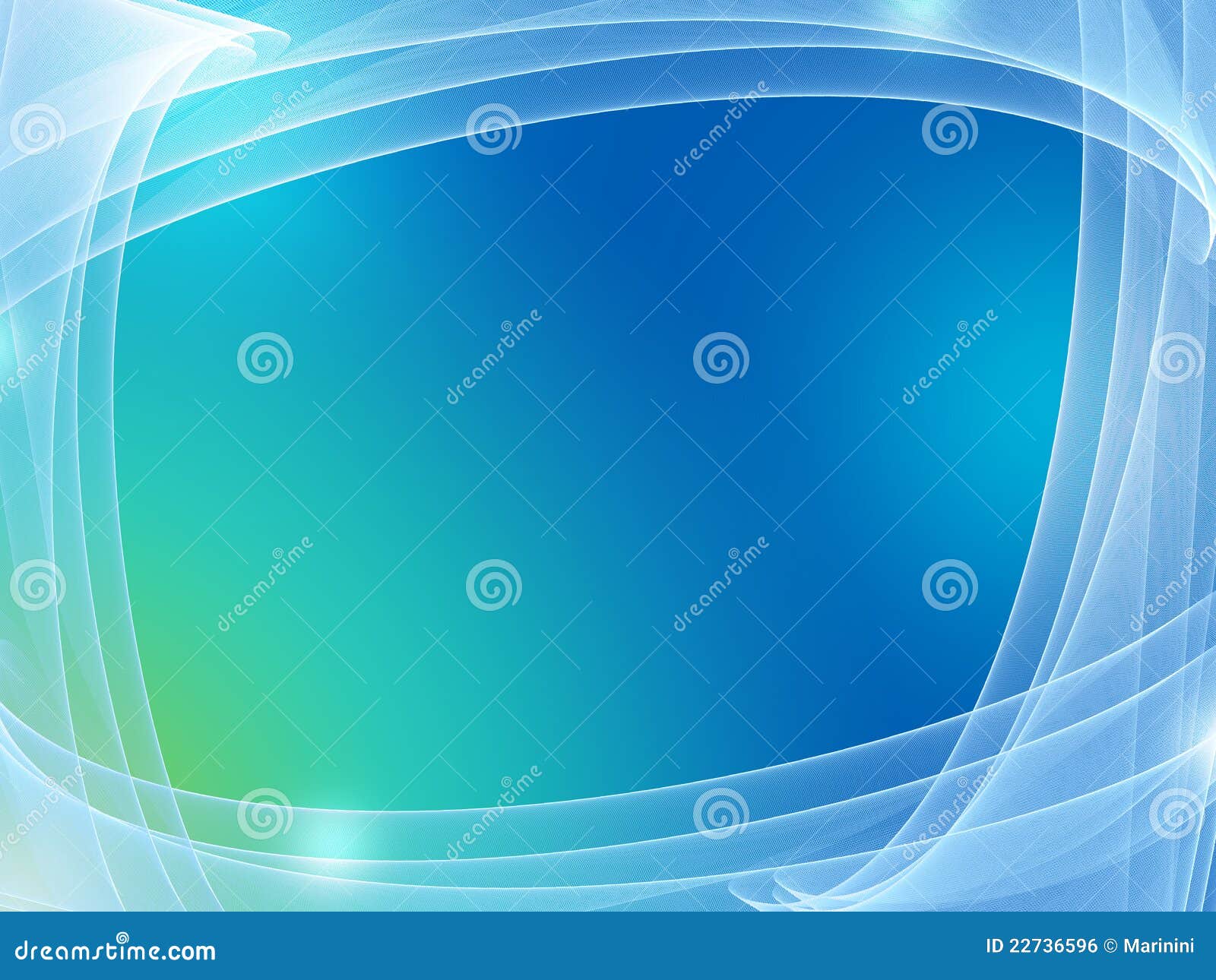 Blue Background Framed in Net Stock Illustration - Illustration of ...