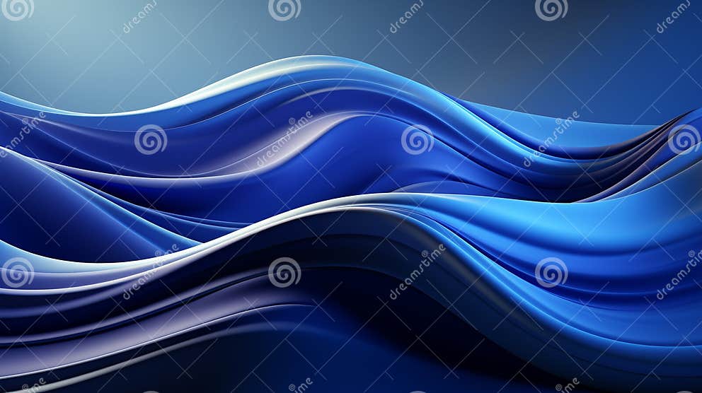 Blue Background Gradient with Dark Blue, AI Generated Stock ...