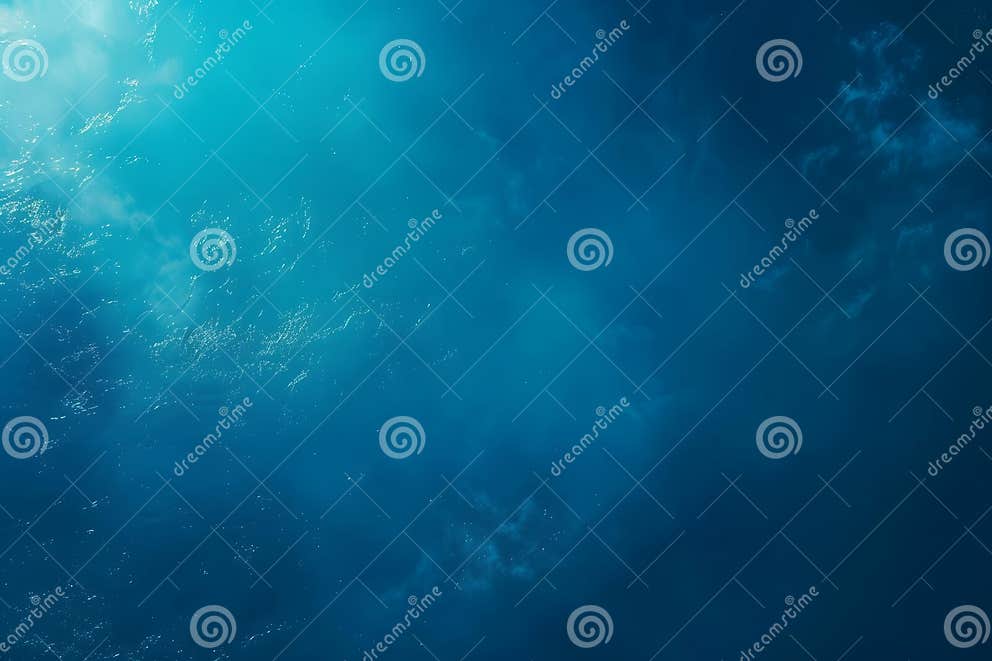 Abstract Blue Ocean Background with Clouds Stock Illustration ... Abstract Blue Ocean Background with Clouds Stock Illustration ...