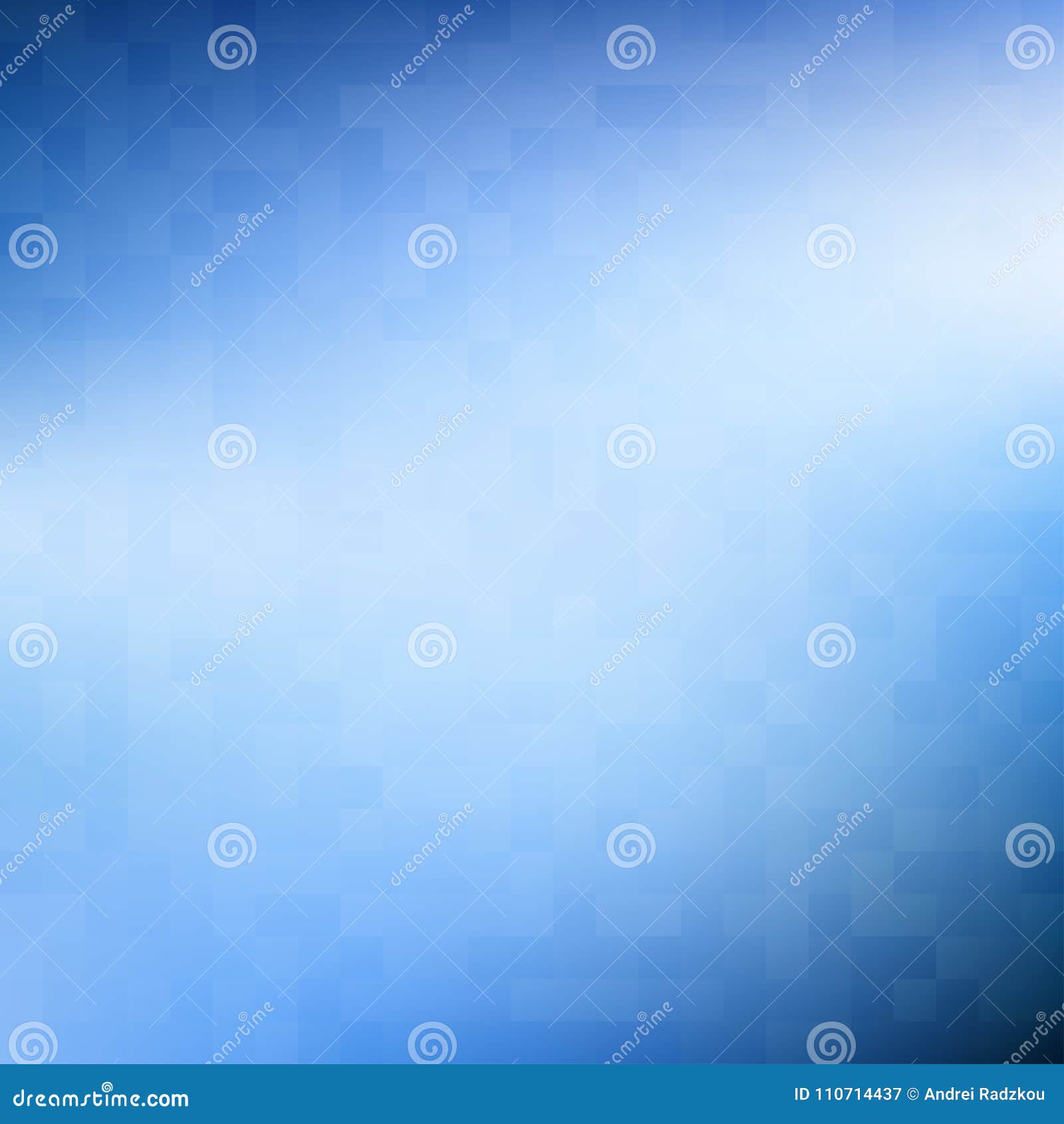 Blue Background with Gradient Mesh Textured by Squares. Vector Stock ...