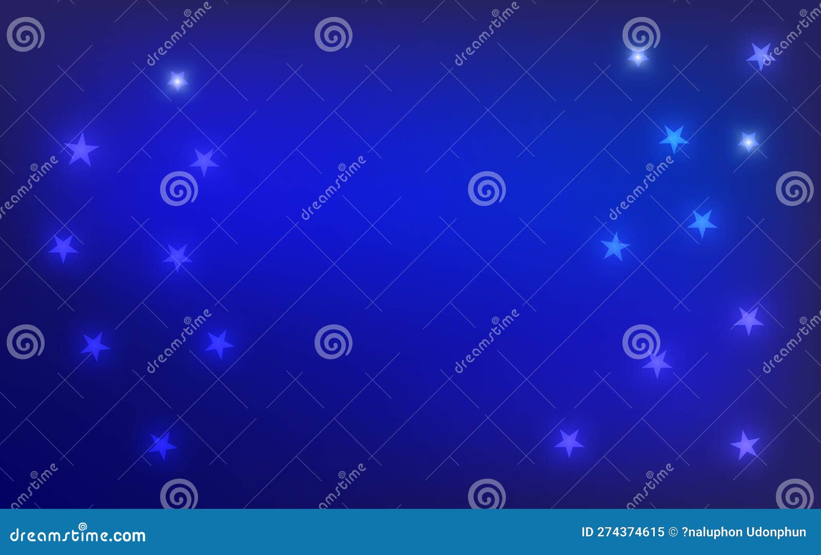 Blue Background Gradient Starlight Stock Vector - Illustration of blue ...