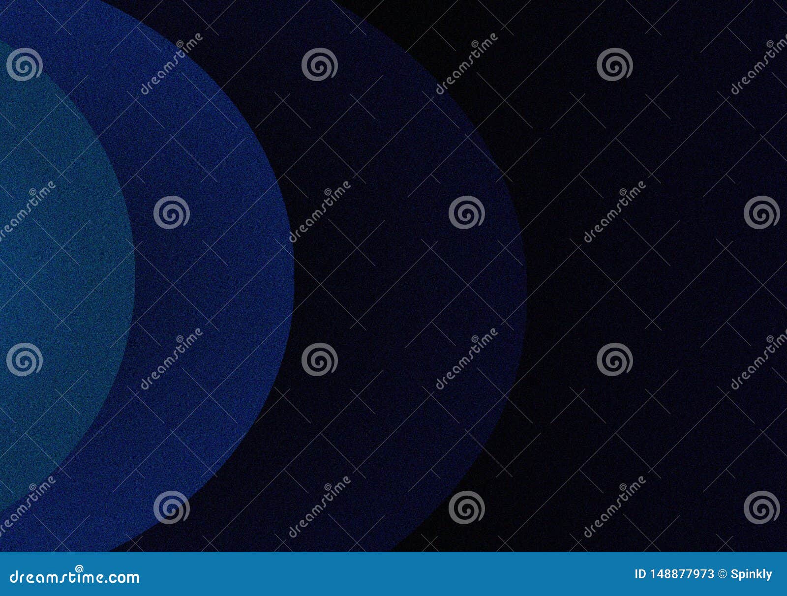 Blue Background with Circular Shape Designs Stock Illustration ...