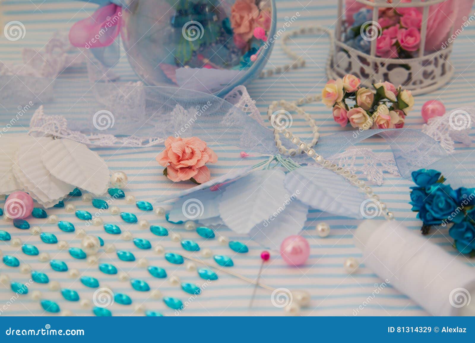 The Blue Background Handmade Stock Image - Image of design, white: 81314329