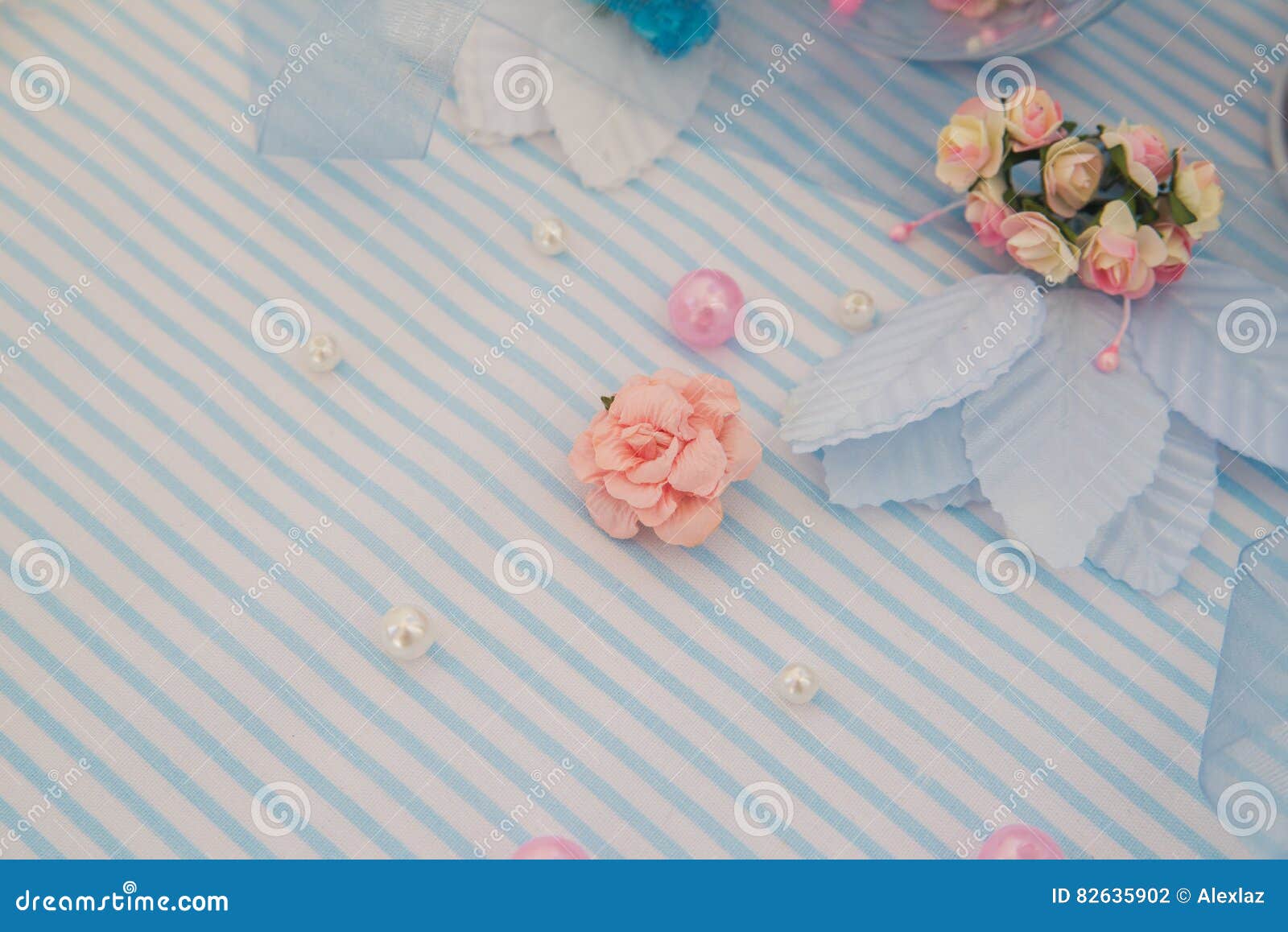 The Blue Background Handmade Stock Photo - Image of handmade, romantic ...