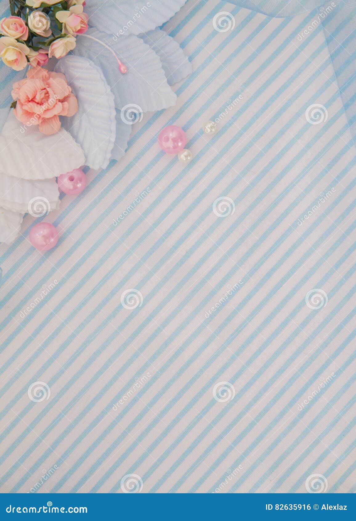 The Blue Background Handmade Stock Photo - Image of decoration ...