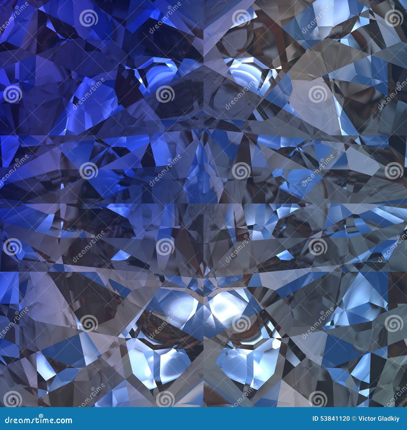 Blue Background of Jewelry Gemstone Stock Photo - Image of gemstones ...