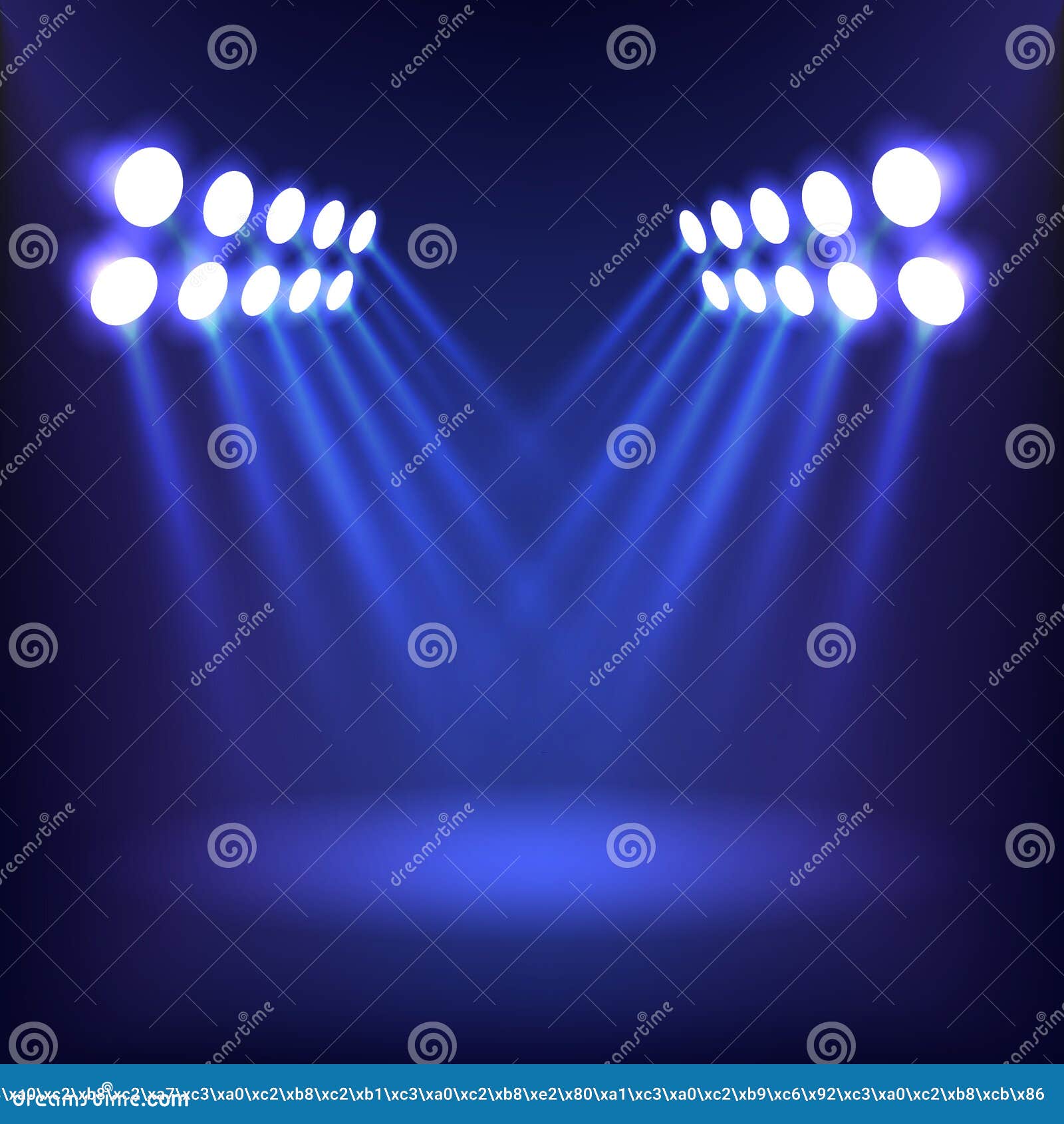 Blue background lighting. stock vector. Illustration of glow - 118600369