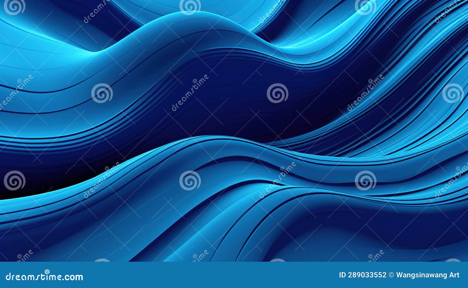 Blue Background with Lines. Generative AI Stock Photo - Image of ...