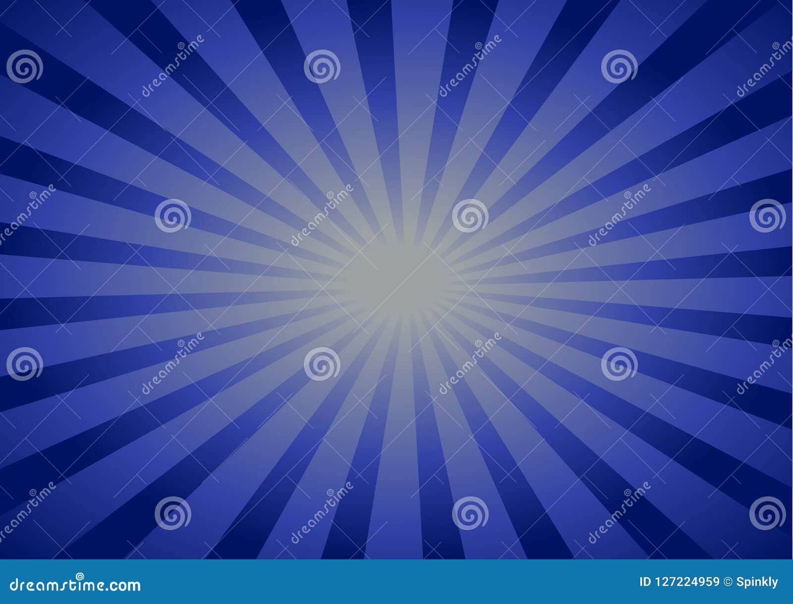 Blue Background with Lines Running Towards Center Stock Illustration ...
