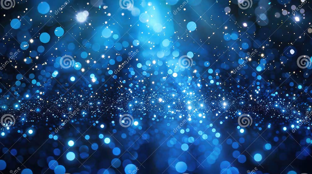 A Blue Background with Many Small Blue Dots Stock Image - Image of ...